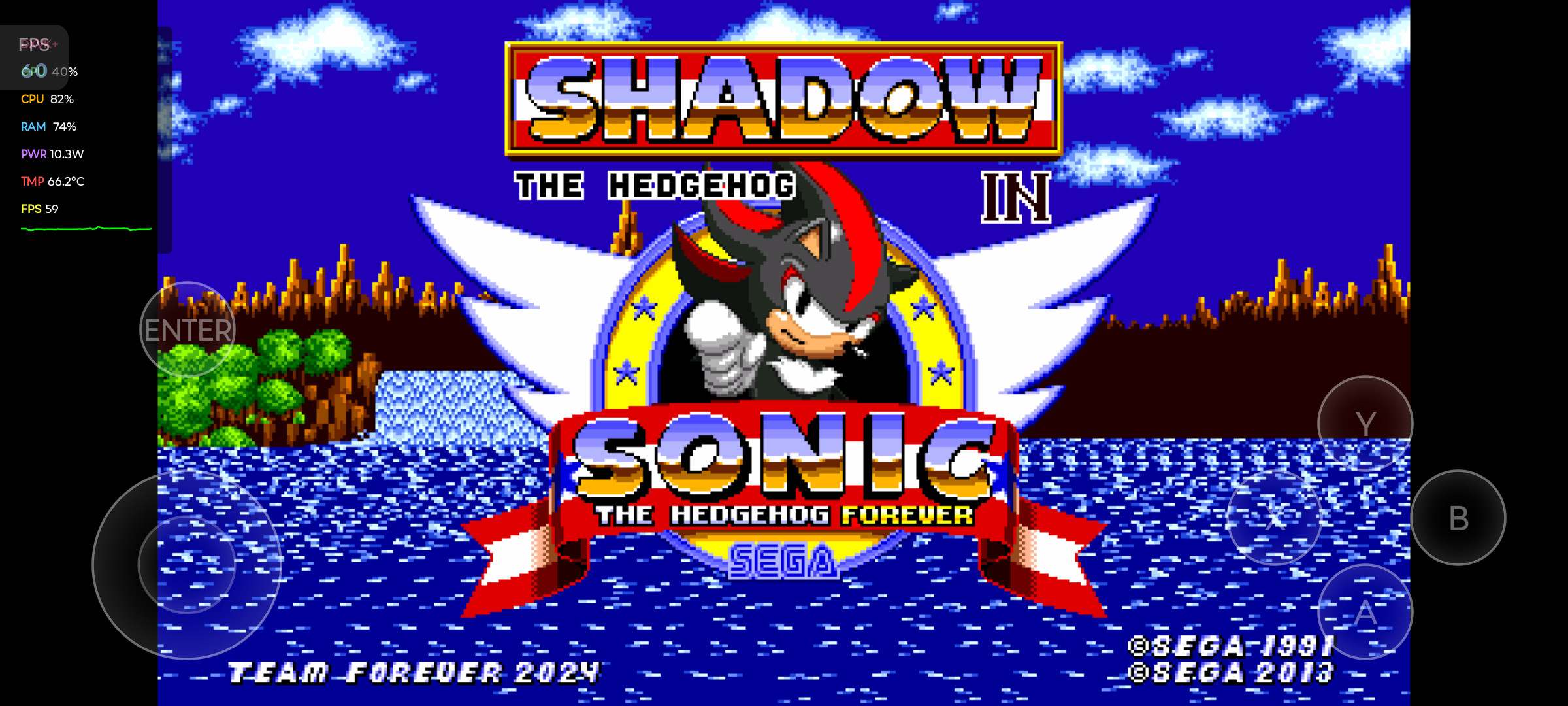 Shadow all emeralds Mod for Sonic the Hedgehog Forever | S1F Mods