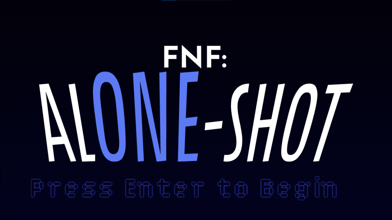 FNF: alONE-shot Mod for Friday Night Funkin' | FNF Mods