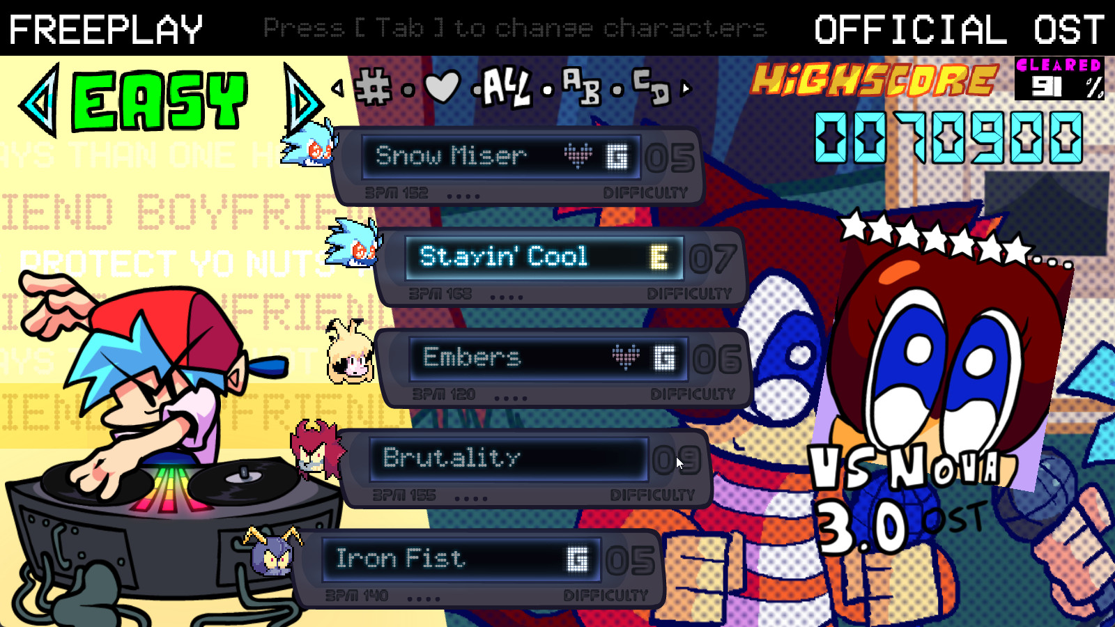 Vs Nova Mod for Friday Night Funkin' | FNF Mods