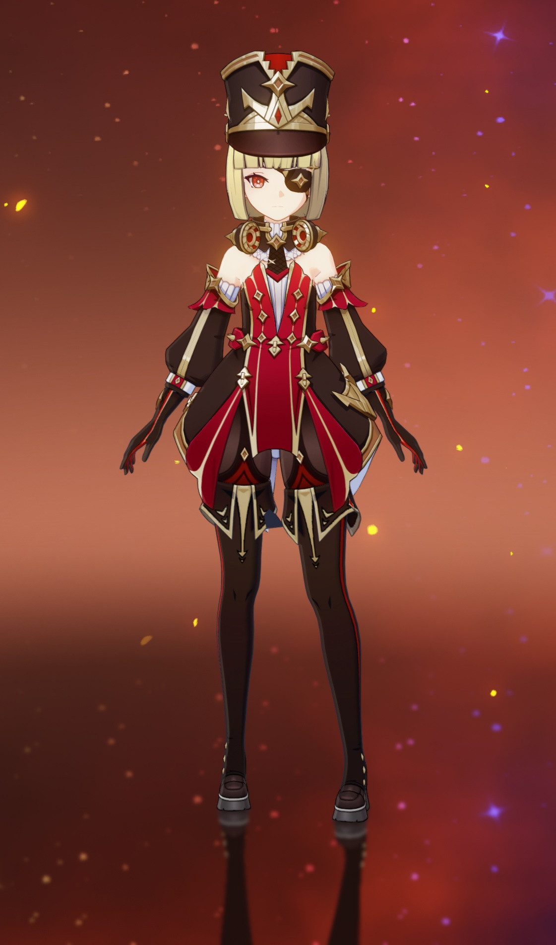 Short blonde hair Chevreuse in Hu Tao's color Mod for Genshin Impact ...