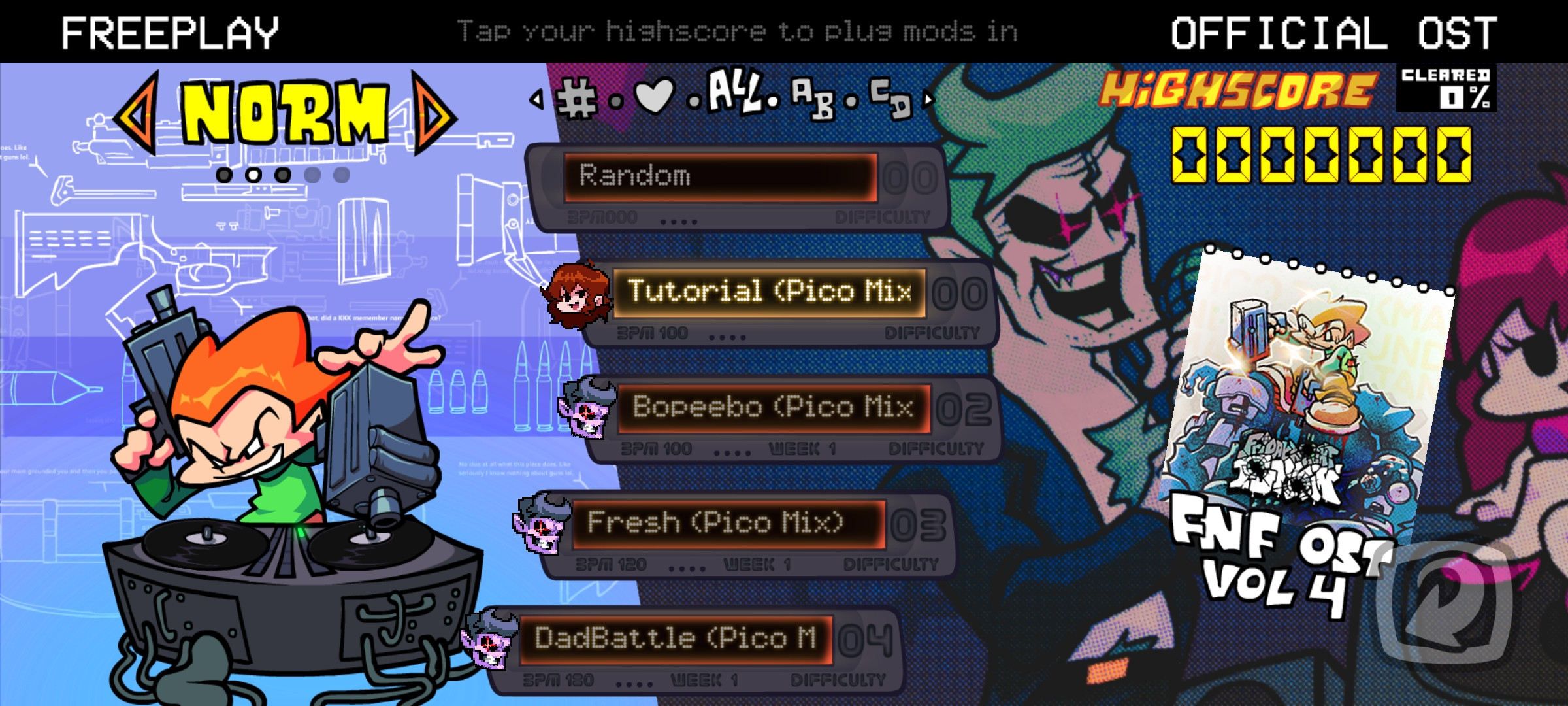Tutorial - (Pico Mix) Mod for Friday Night Funkin' | FNF Mods