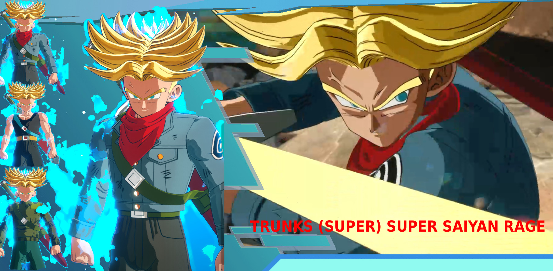 TRUNKS SS RAGE(SWORD) - 6 Moves [NEW SLOT] Mod for Dragon Ball ...