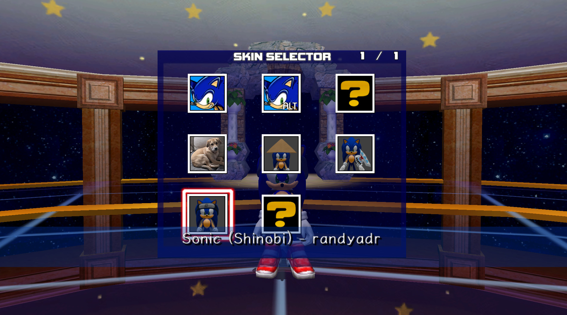 Sonic (Shinobi) Mod for Sonic Adventure 2 | SA2 Mods