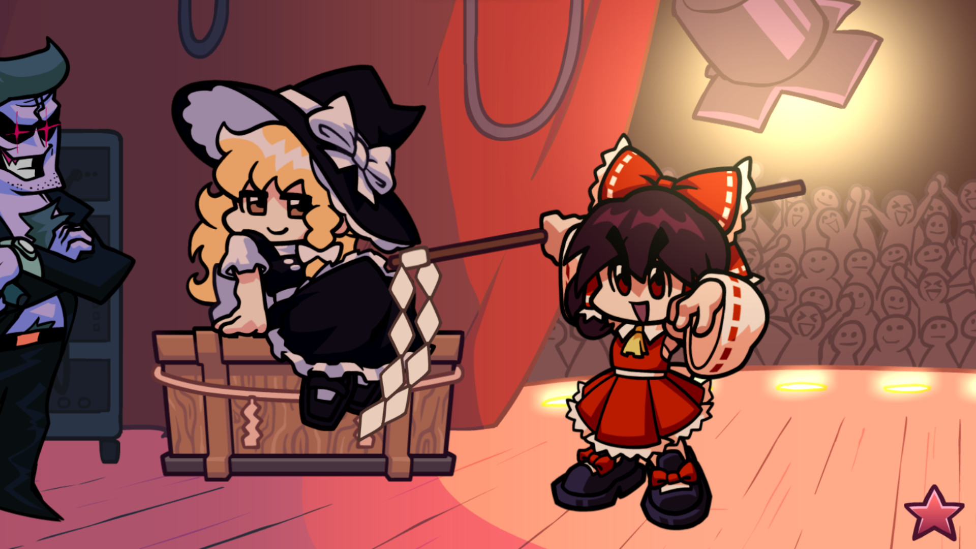 Playable Reimu: Funkin’ Incident Mod for Friday Night Funkin' | FNF Mods