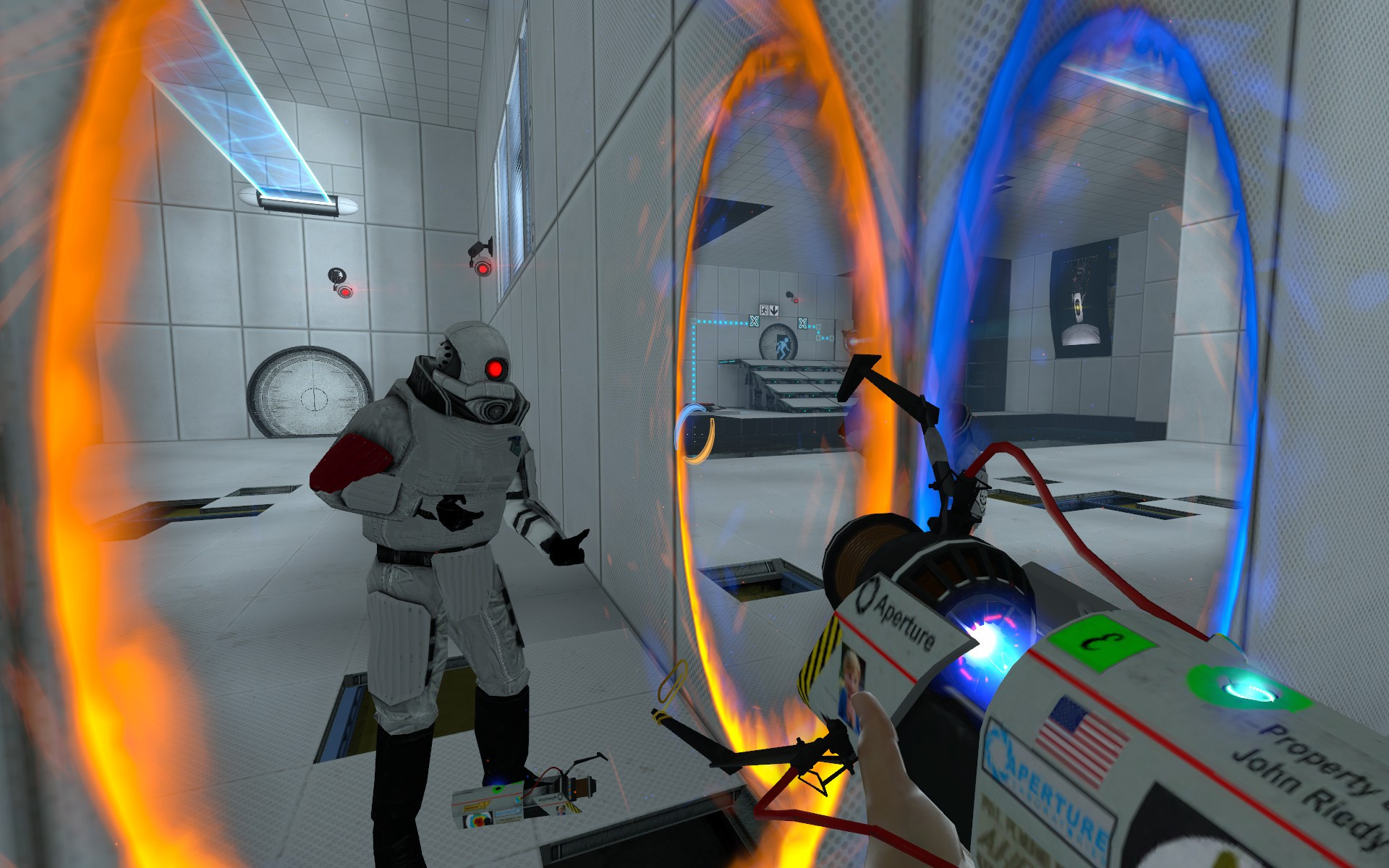 EZ2 3650 Bad Cop Mod for Portal 2 | P2 Mods