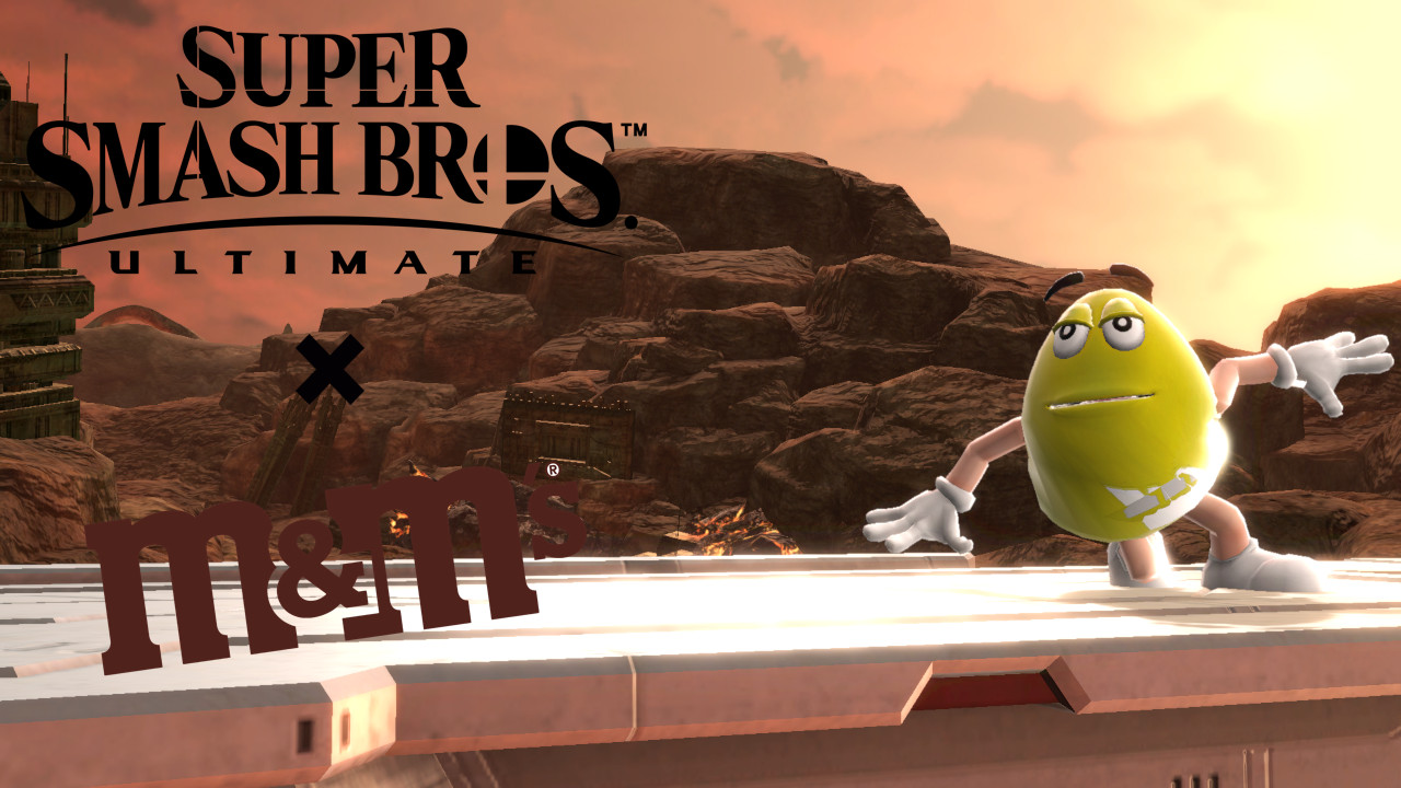 Yellow M&M Mod for Super Smash Bros. Ultimate | SSBU Mods