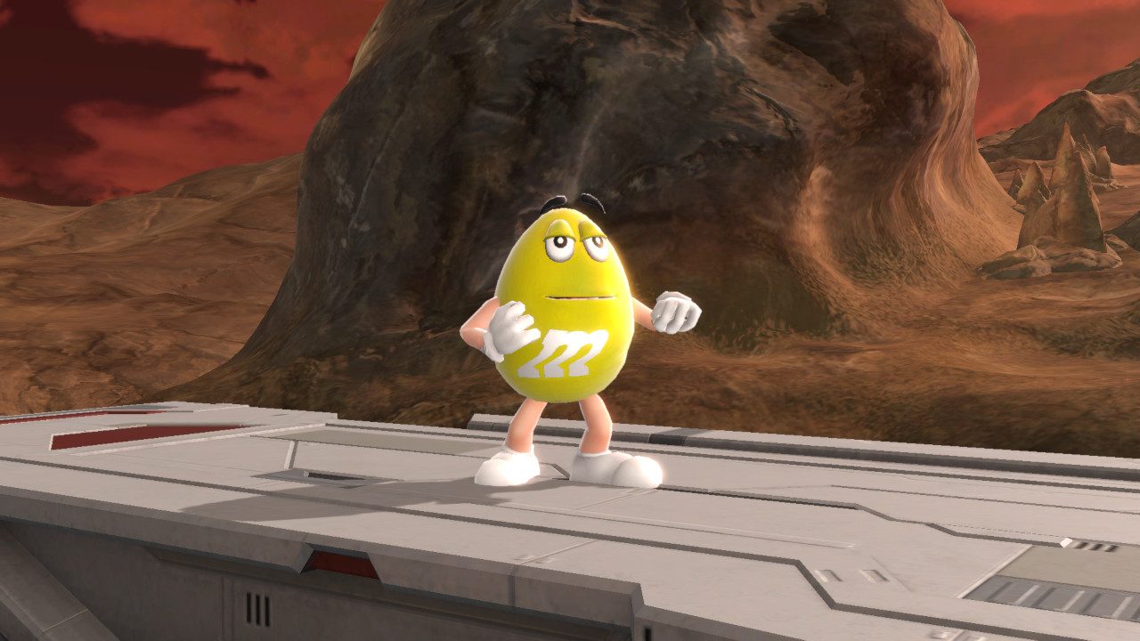 Yellow M&M Mod for Super Smash Bros. Ultimate | SSBU Mods