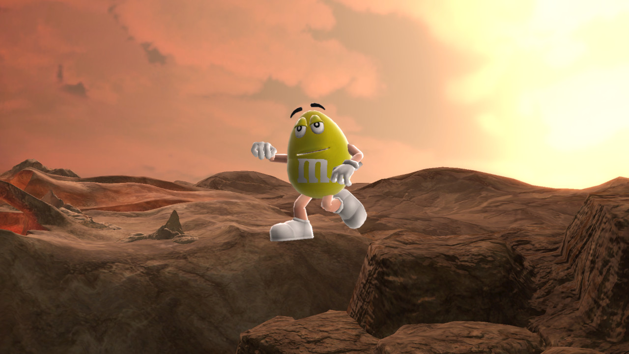 Yellow M&M Mod for Super Smash Bros. Ultimate | SSBU Mods