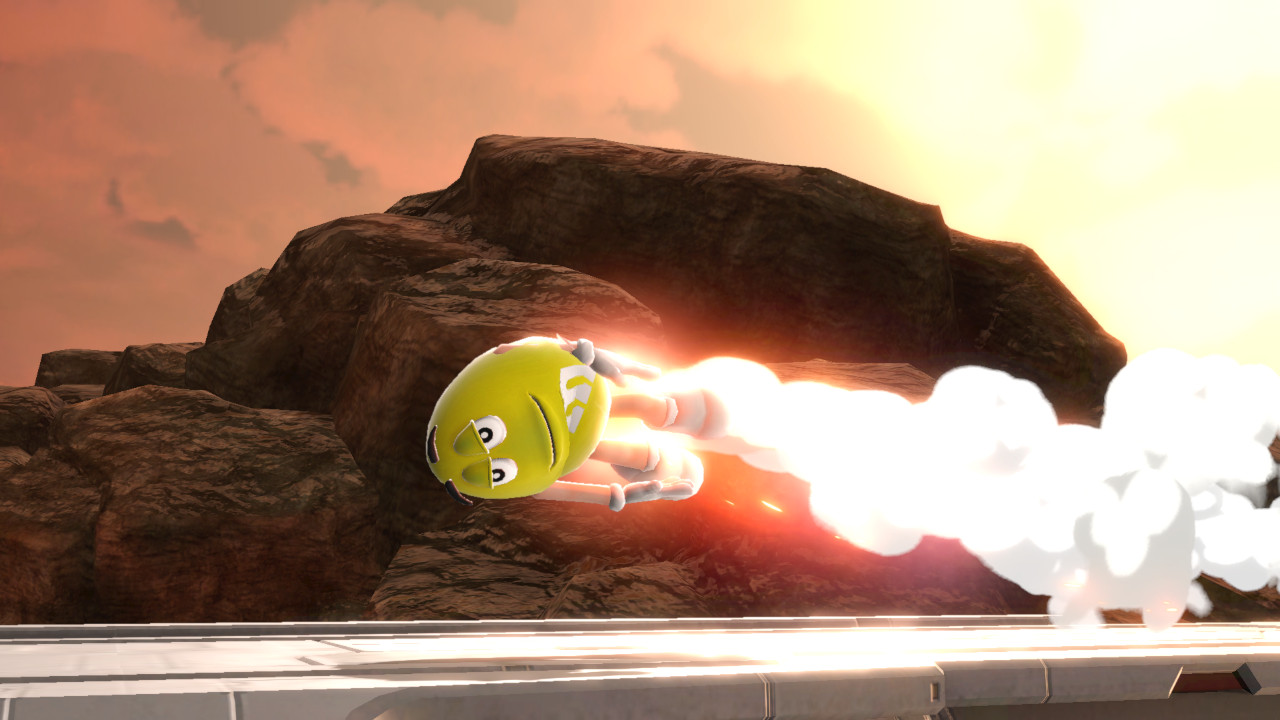 Yellow M&M Mod for Super Smash Bros. Ultimate | SSBU Mods