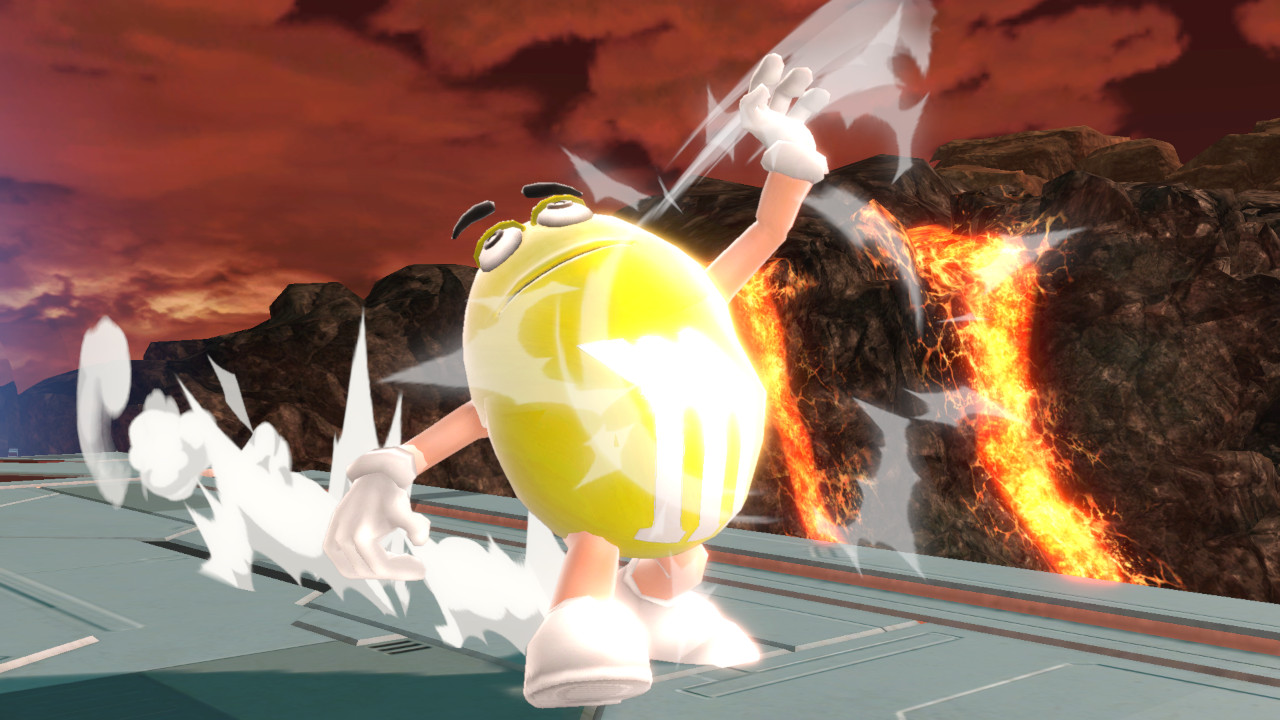 Yellow M&M Mod for Super Smash Bros. Ultimate | SSBU Mods