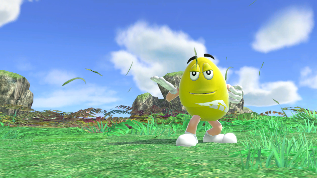 Yellow M&M Mod for Super Smash Bros. Ultimate | SSBU Mods