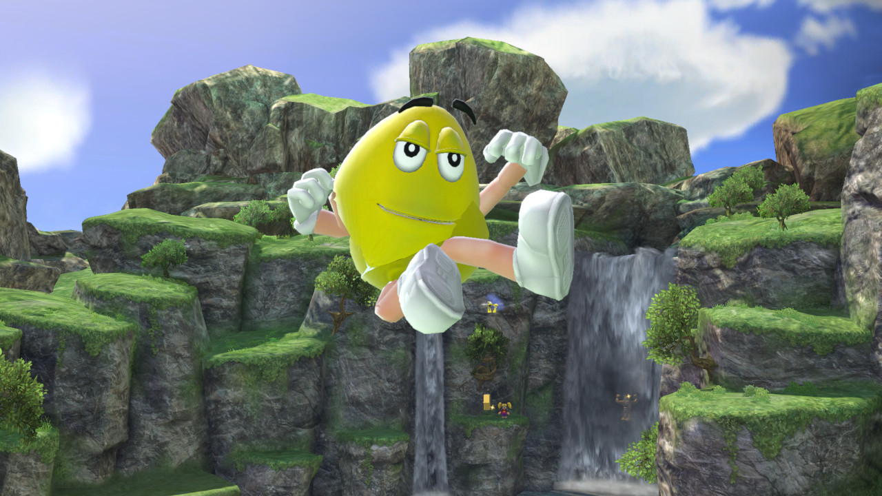 Yellow M&M Mod for Super Smash Bros. Ultimate | SSBU Mods