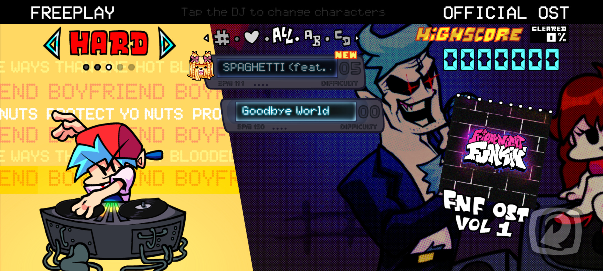 Goodbye world v slice port Mod for Friday Night Funkin' | FNF Mods