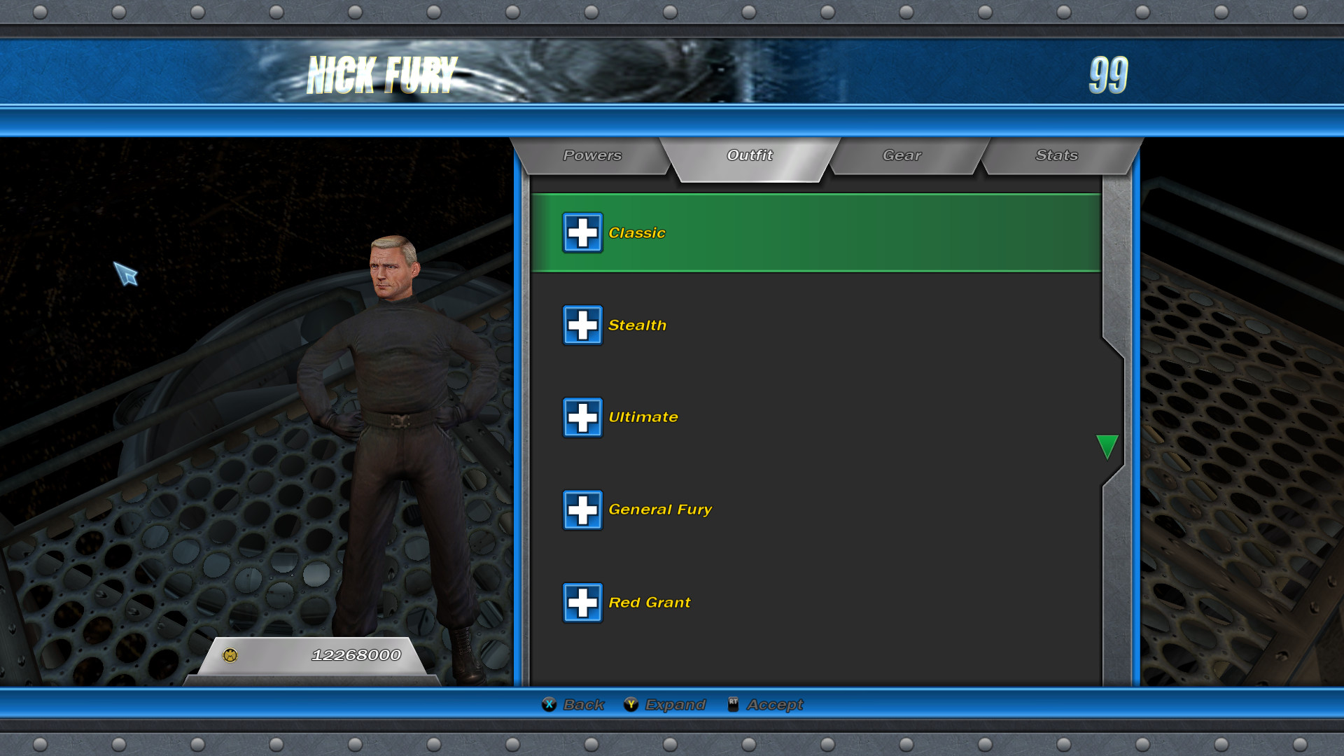 Donald "Red" Grant Skins For Nick Fury Mod for Marvel: Ultimate ...