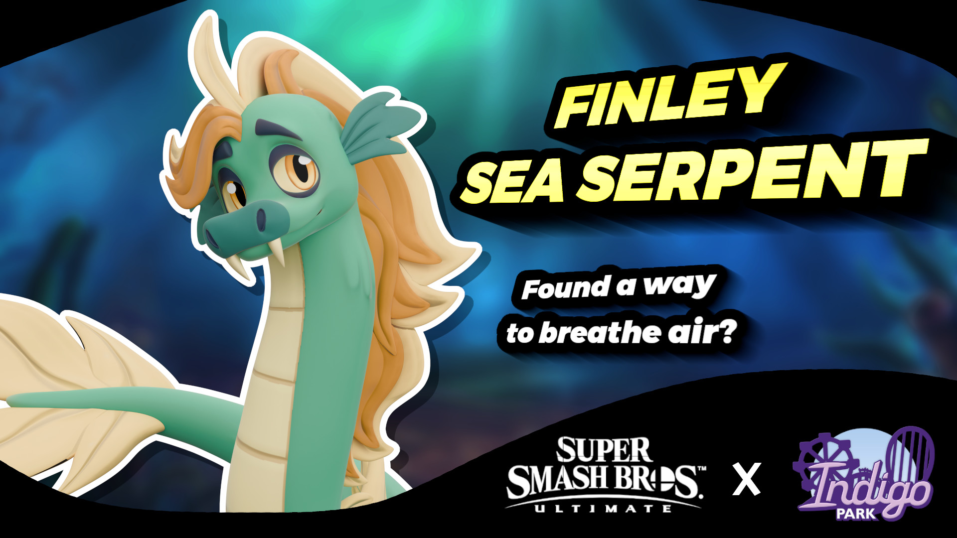 Finley the Sea Serpent Mod for Super Smash Bros. Ultimate | SSBU Mods