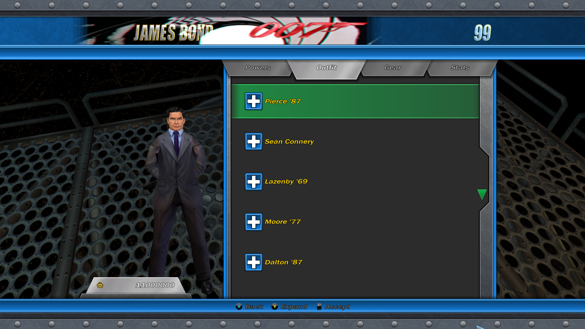 Andrew Bicknell James Bond Skin Mod for Marvel: Ultimate Alliance | MUA ...