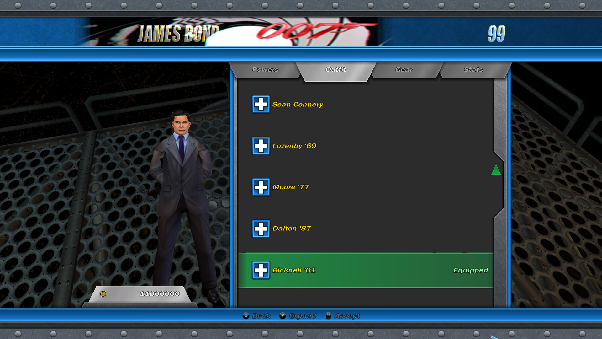 Andrew Bicknell James Bond Skin Mod for Marvel: Ultimate Alliance | MUA ...