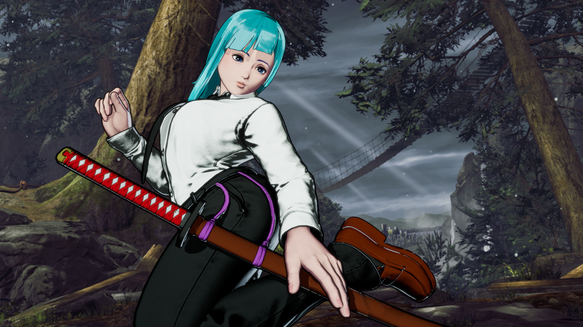 Hotaru as Kasumi Miwa Mod for Fatal Fury: City of the Wolves | COTW Mods