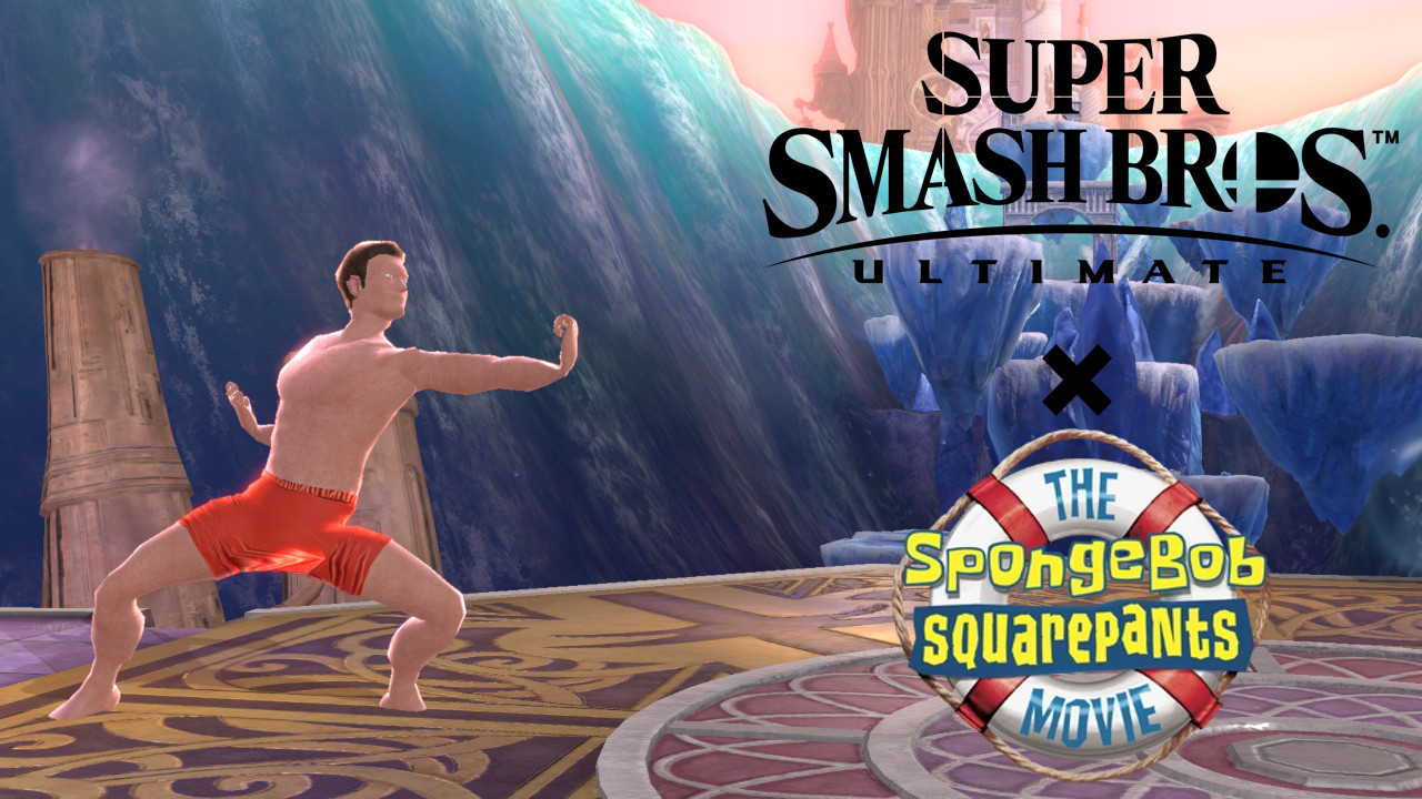 David Hasselhoff (The SpongeBob Movie) Mod for Super Smash Bros ...