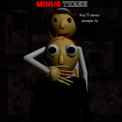 MINUS THREE Mod for Baldi's Basics | Baldi Mods