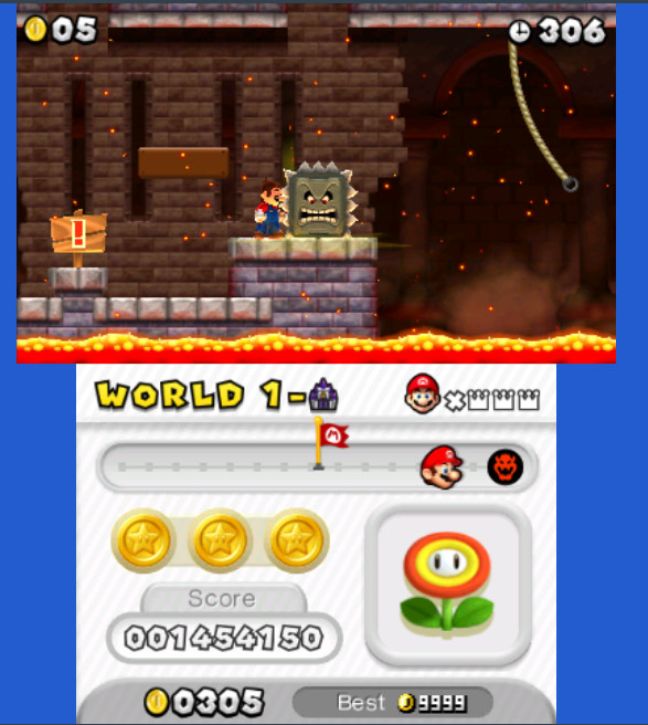 NSMB2 Custom Level - Castle Hassle Mod for New Super Mario Bros. 2 ...