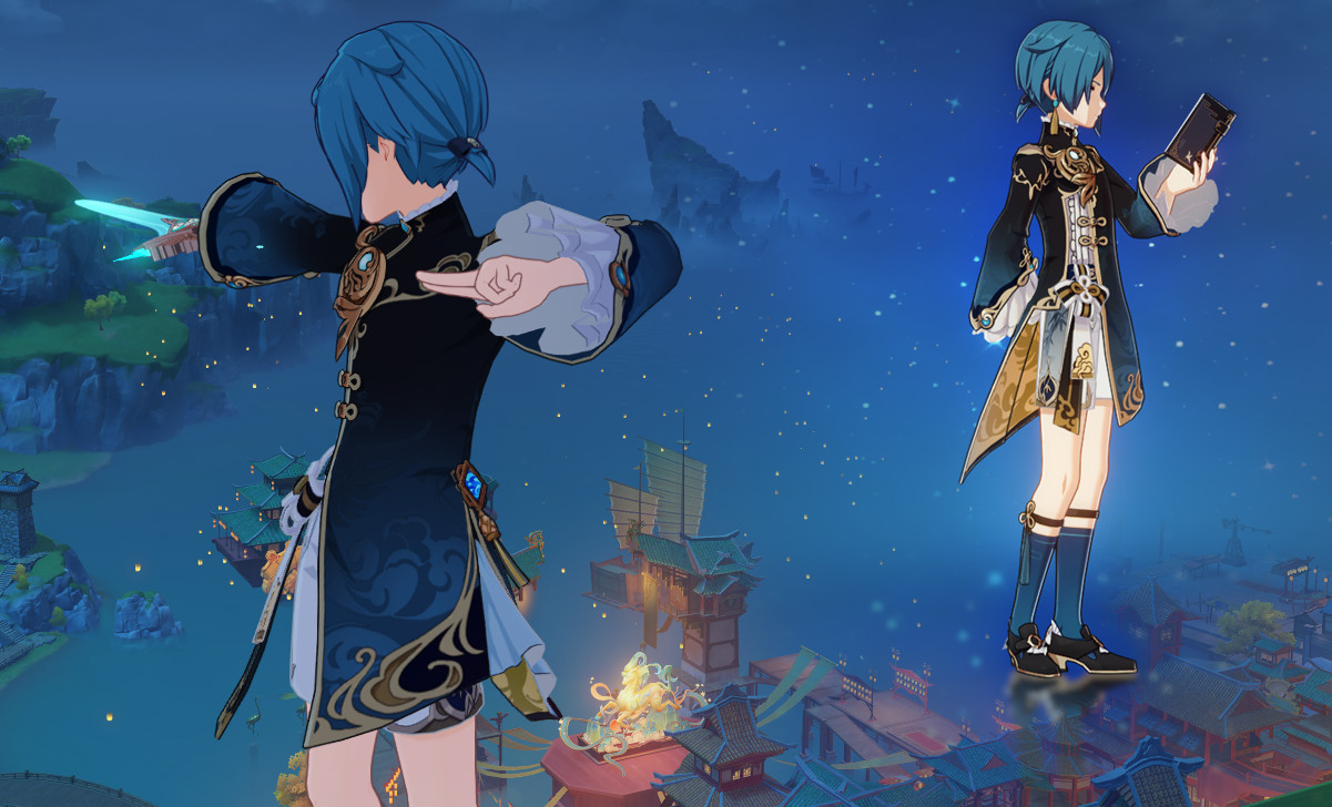 Xingqiu Skin Mashup Mod for Genshin Impact | GI Mods