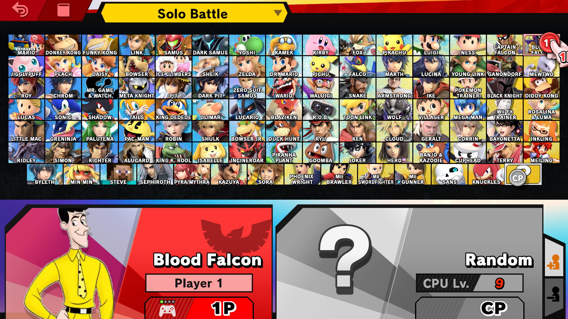 The Man With The Yellow Hat {MOVESET PATCH} Mod for Super Smash Bros ...