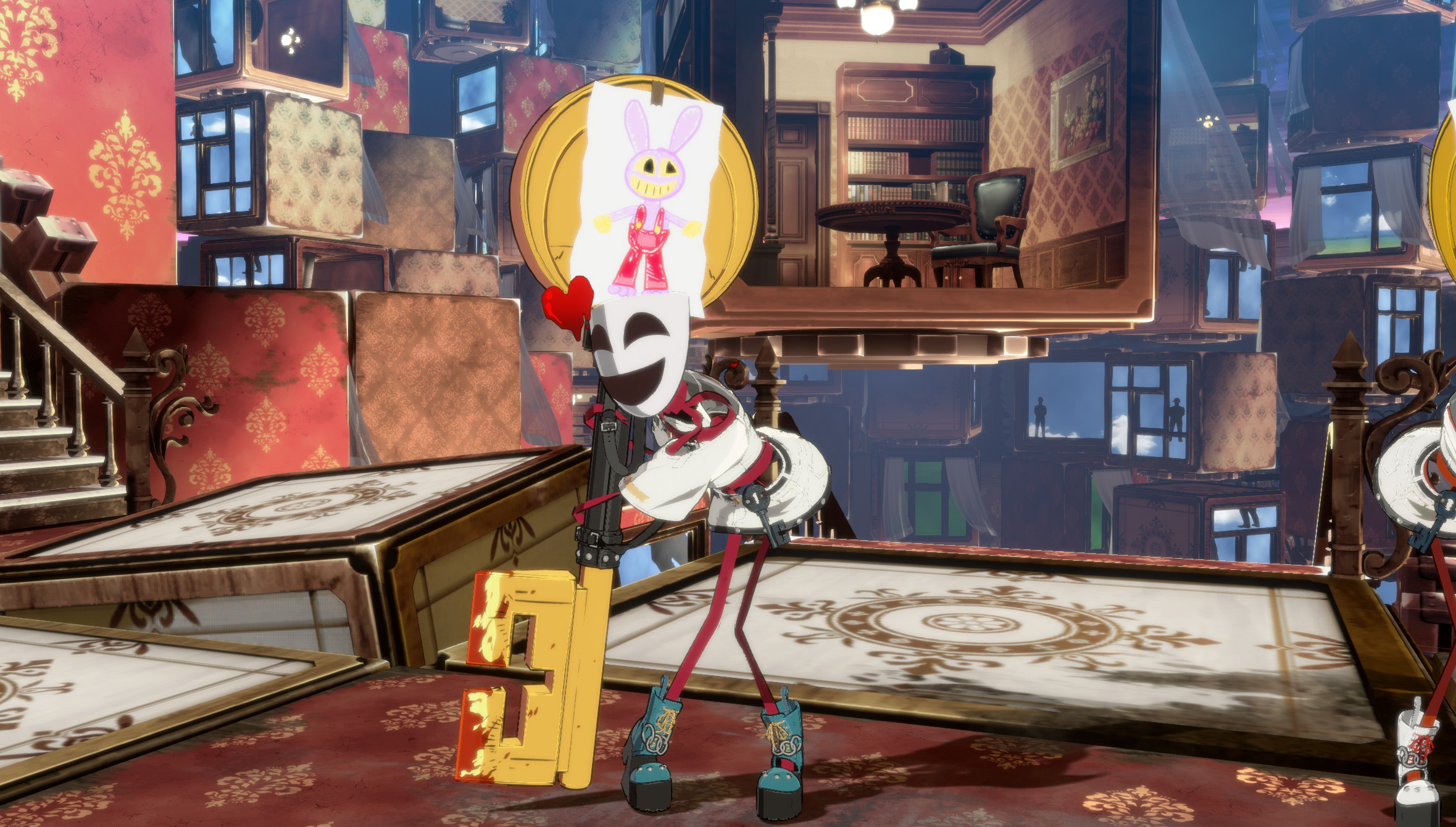 Aba as Gangle (Digital Circus) Mod for GUILTY GEAR -STRIVE- | GGST Mods