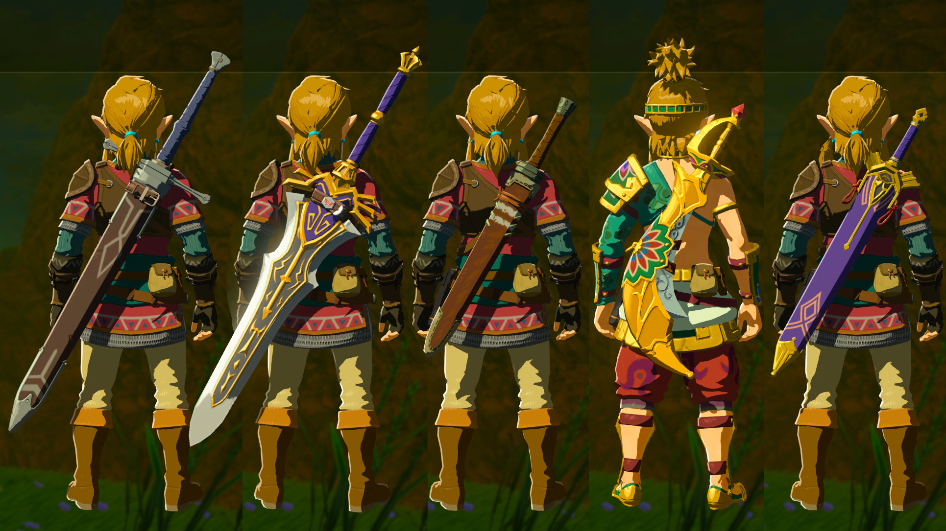 Weapon Resizes (Switch Port) Mod for The Legend of Zelda: Breath of the ...