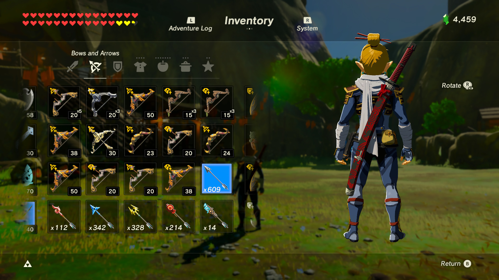 Weapon Resizes (Switch Port) Mod for The Legend of Zelda: Breath of the ...
