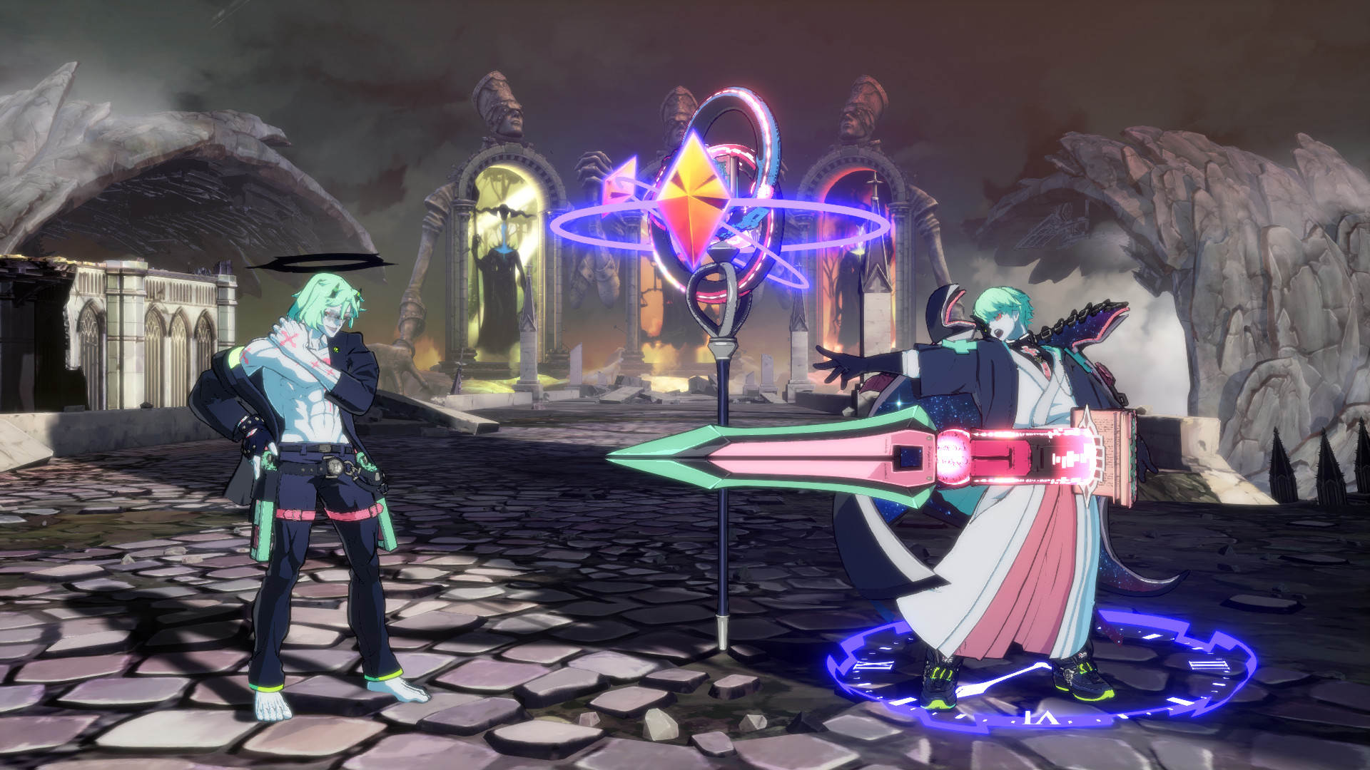 Asuka Cyberpunk (Rebecca) Color Mod for GUILTY GEAR -STRIVE- | GGST Mods