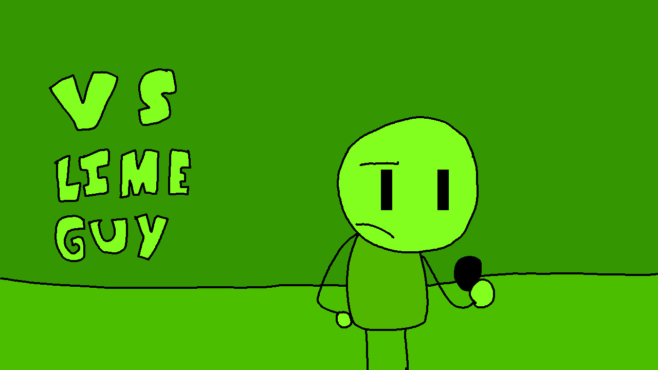 FNF VS lime guy Mod for Friday Night Funkin' | FNF Mods