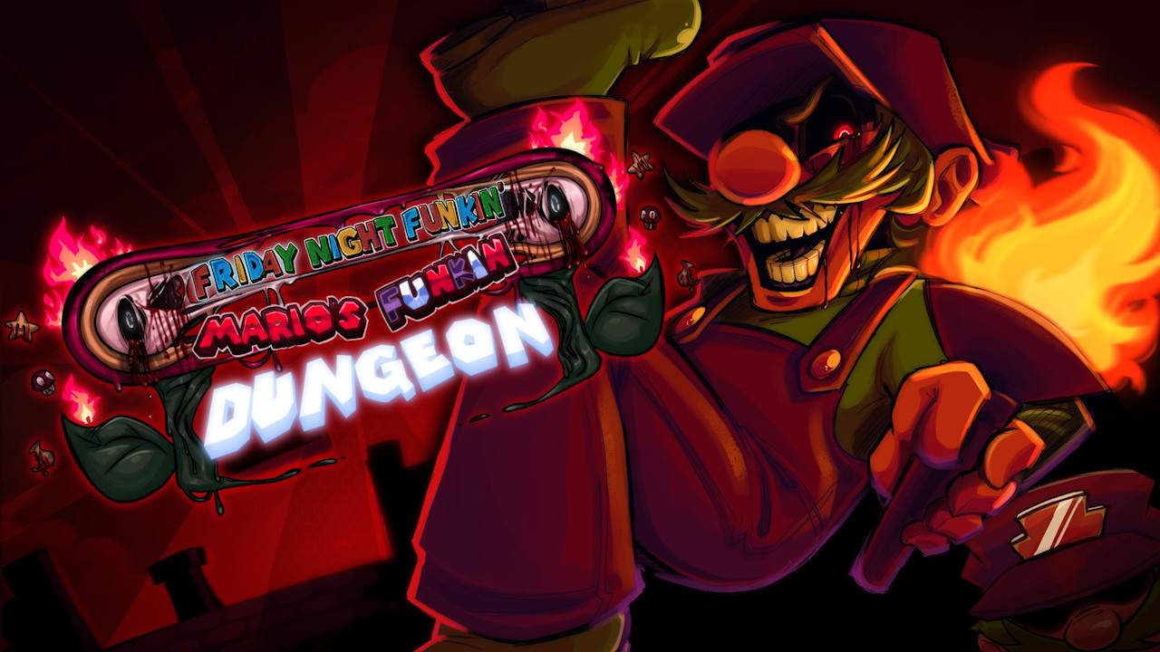 Mario's Funkin' Dungeon | DEMO Mod for Friday Night Funkin' | FNF Mods