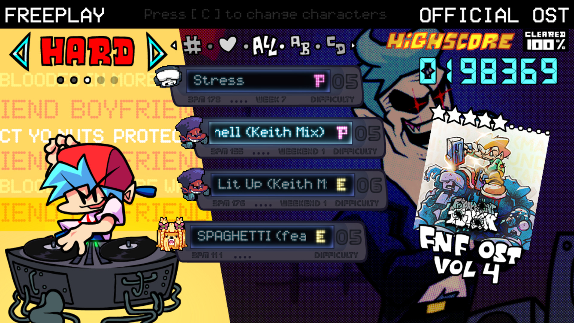 Boyfriend Names Mod Mod for Friday Night Funkin' | FNF Mods
