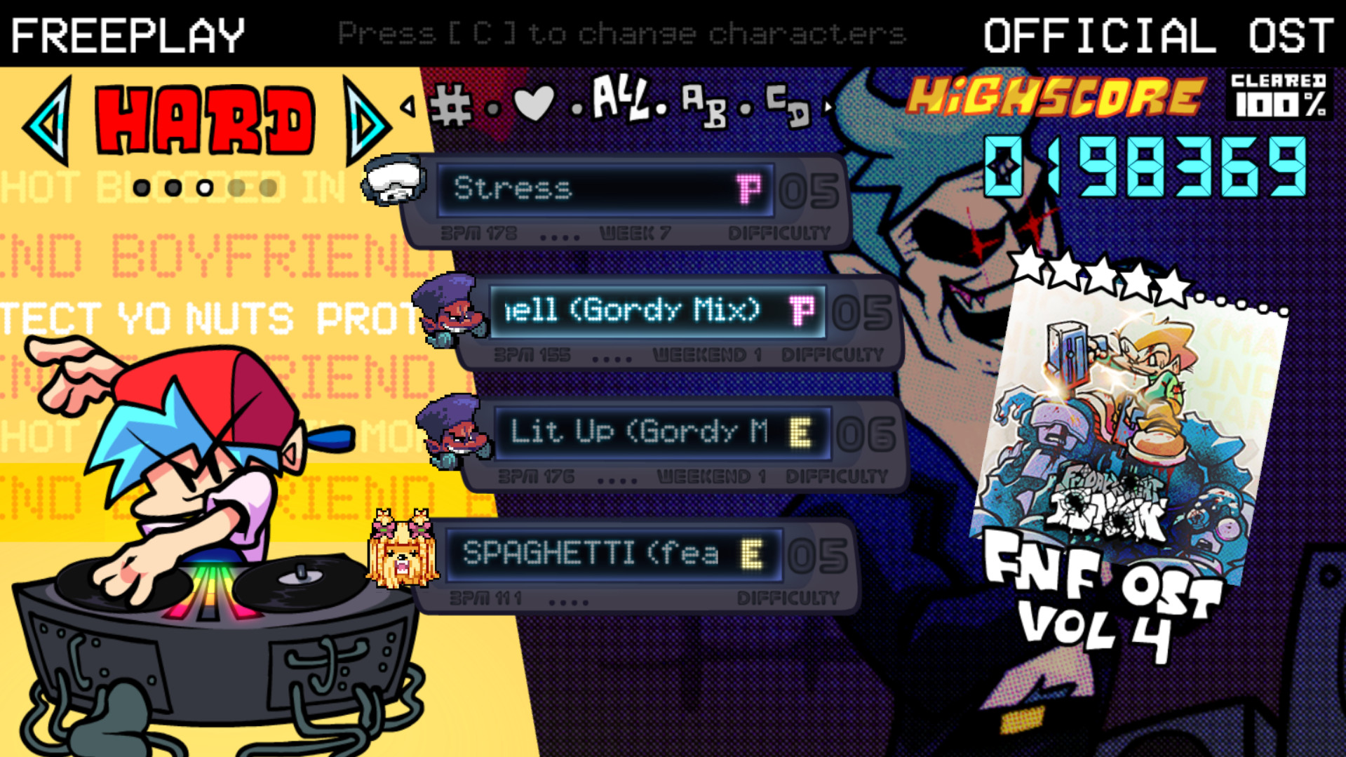 Boyfriend Names Mod Mod for Friday Night Funkin' | FNF Mods