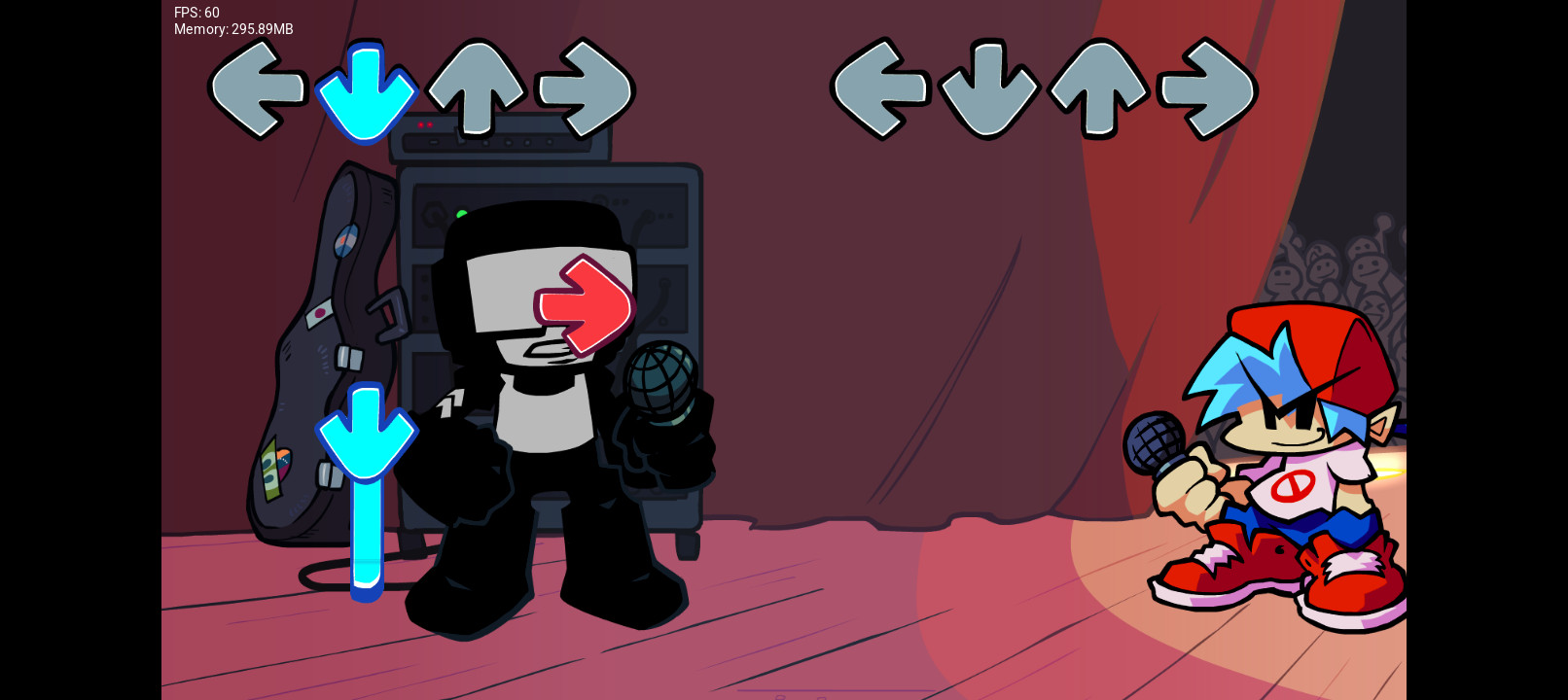 Guns Erect pf0r's Vox-Take charted Mod for Friday Night Funkin' | FNF Mods