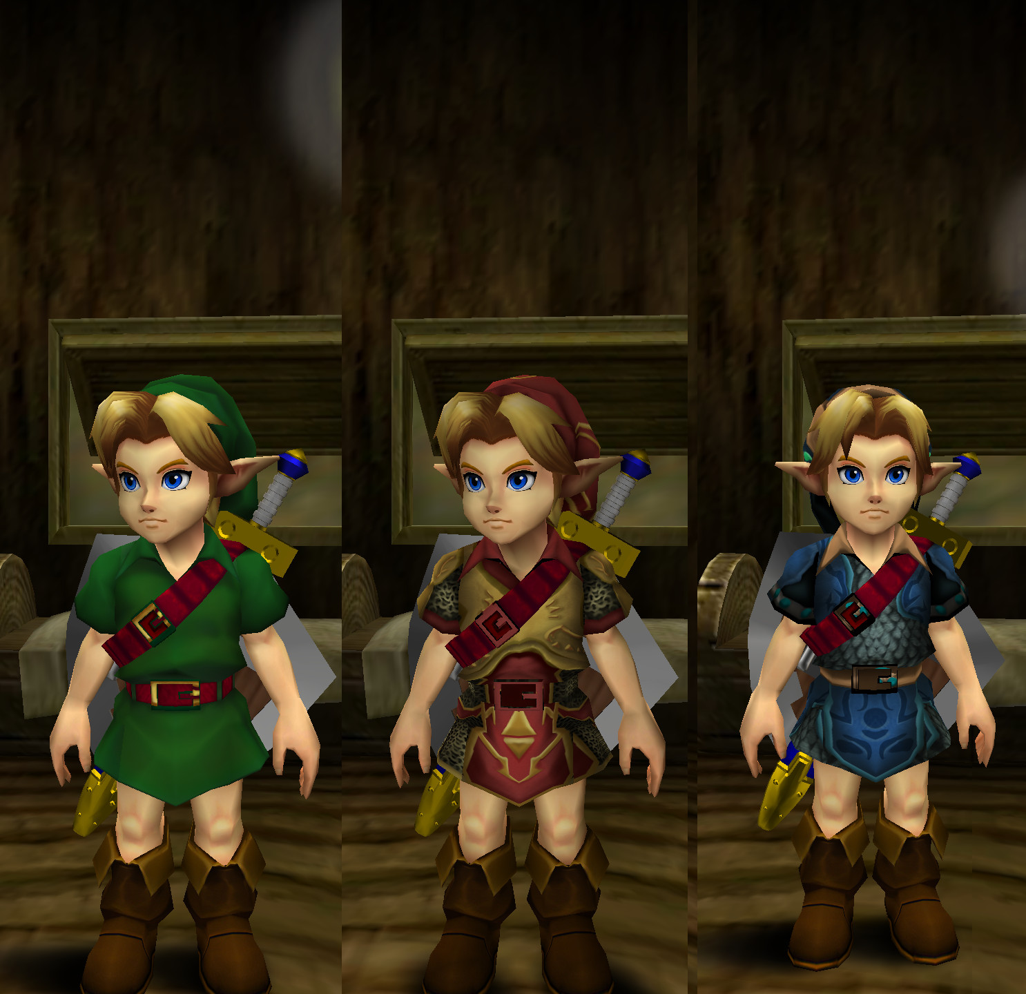 Expressive Link Textures + Custom Goron and Zora Mod for Ship of ...