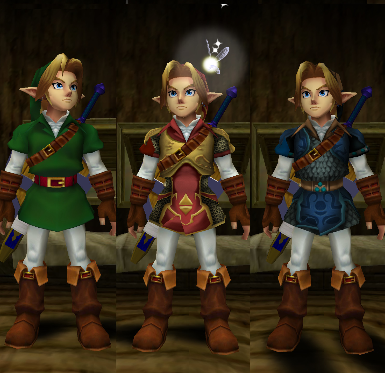 Expressive Link Textures + Custom Goron and Zora Mod for Ship of ...