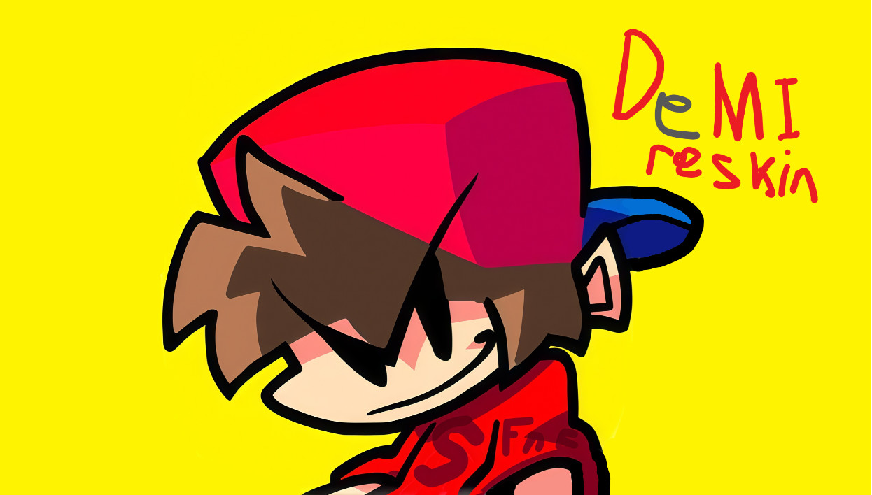 FNF: DeMI Edition (or reskin) V2 Mod for Friday Night Funkin' | FNF Mods