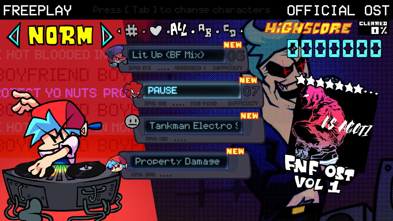 PAUSE - My Take Mod for Friday Night Funkin' | FNF Mods