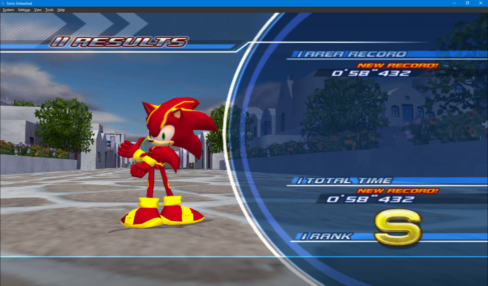 the dc x sonic collab the flash skin Mod for Sonic Unleashed (ps2) | su ...