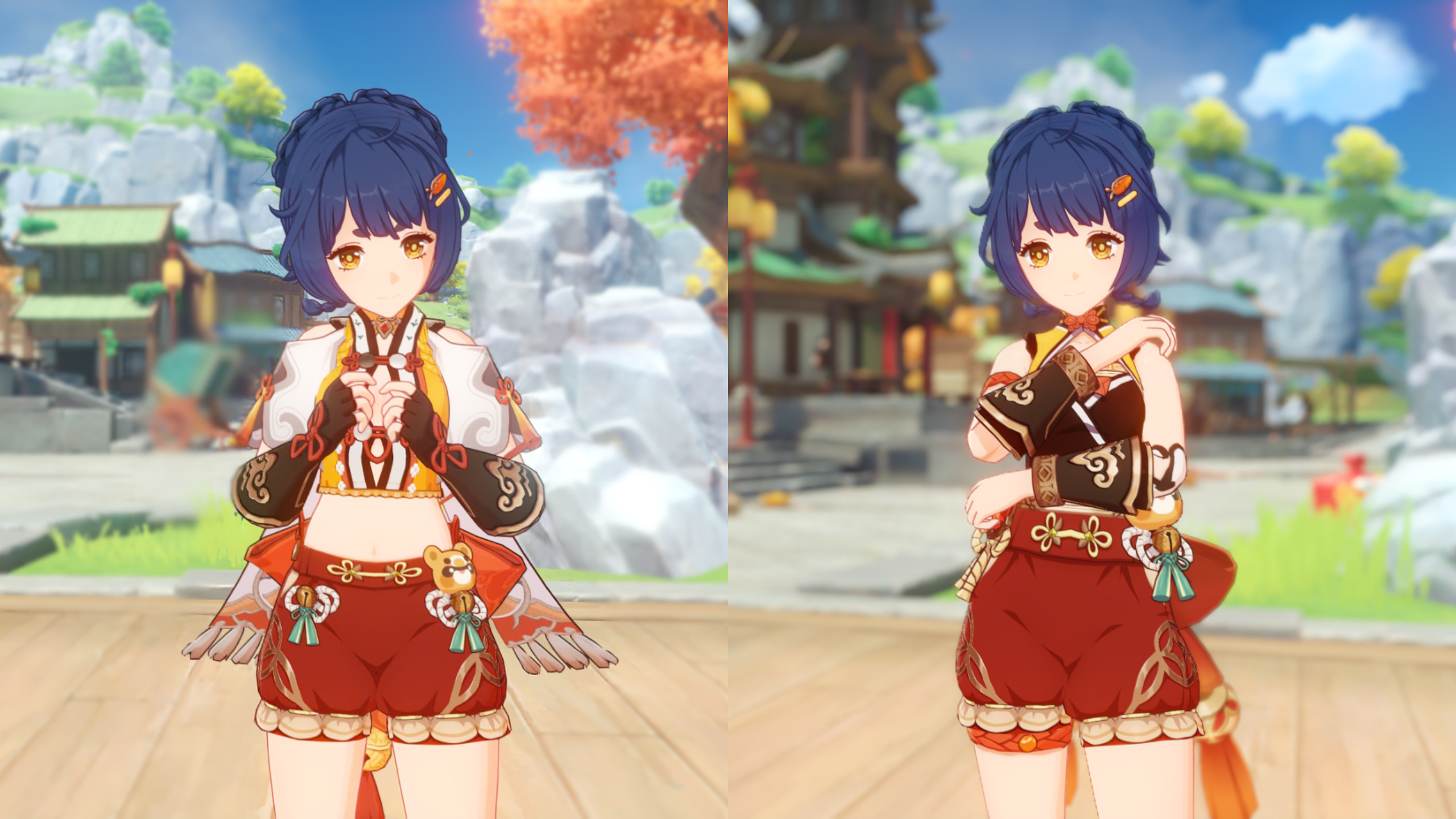 Xiangling Expanded Wardrobe Mod for Genshin Impact | GI Mods