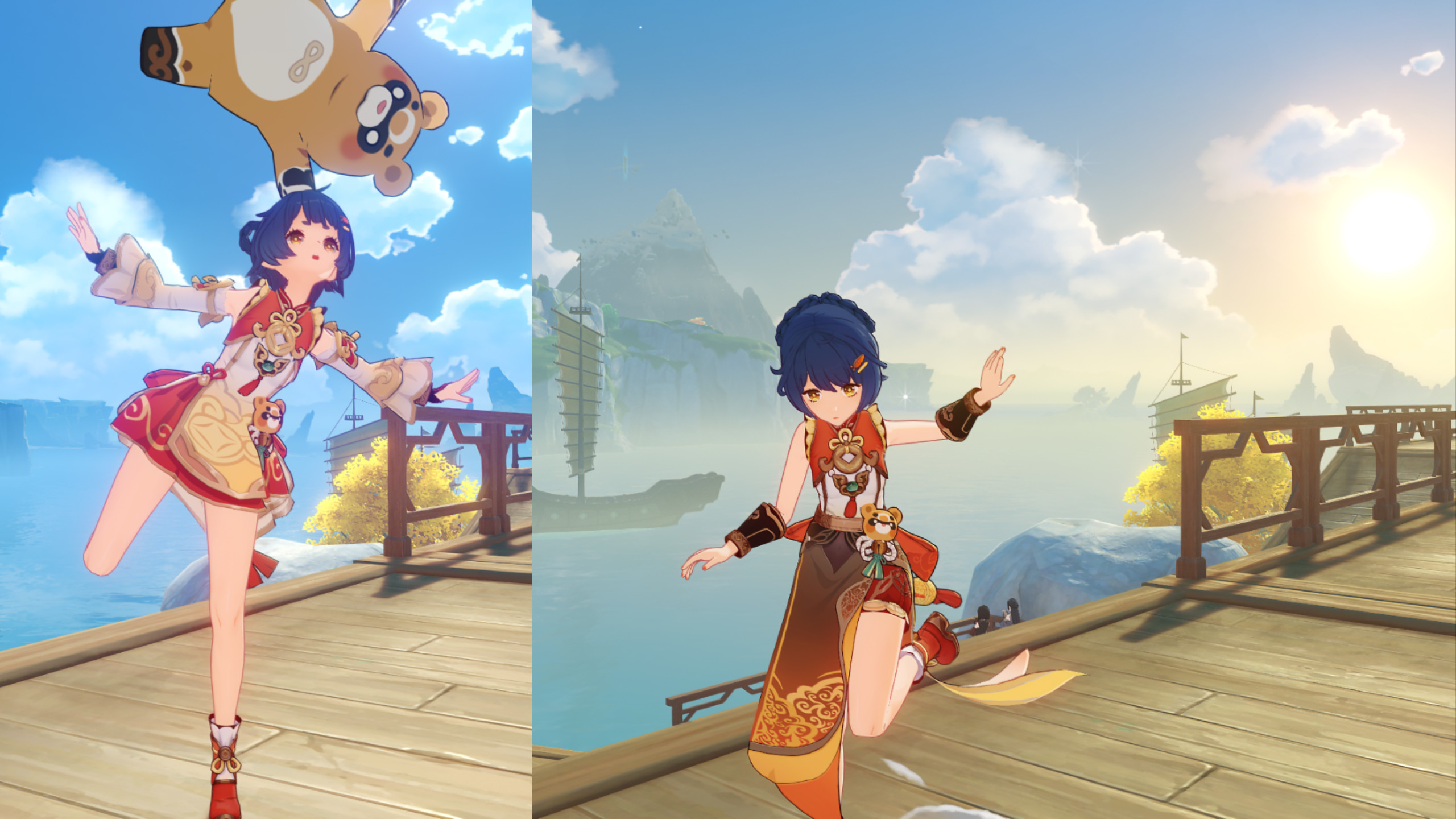 Xiangling Expanded Wardrobe Mod for Genshin Impact | GI Mods