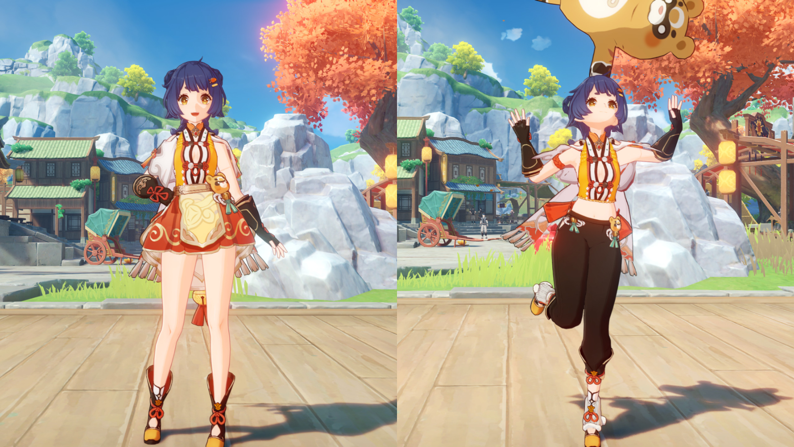 Xiangling Expanded Wardrobe Mod for Genshin Impact | GI Mods