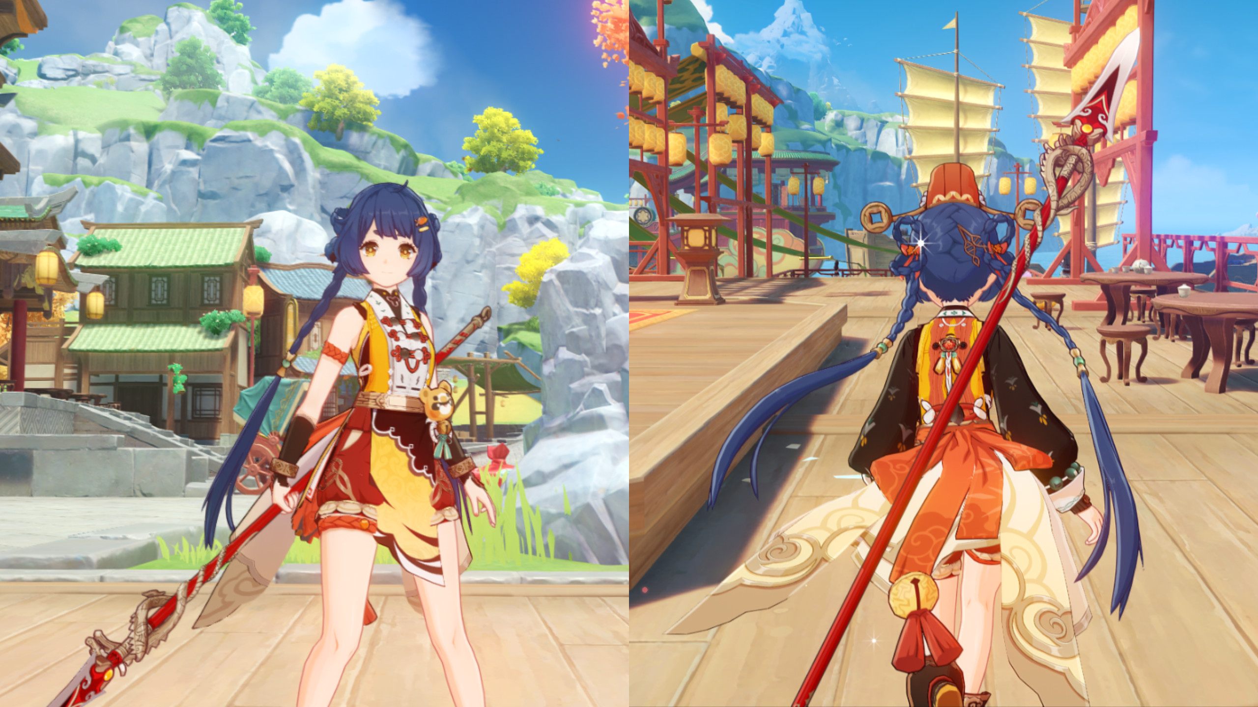 Xiangling Expanded Wardrobe Mod for Genshin Impact | GI Mods