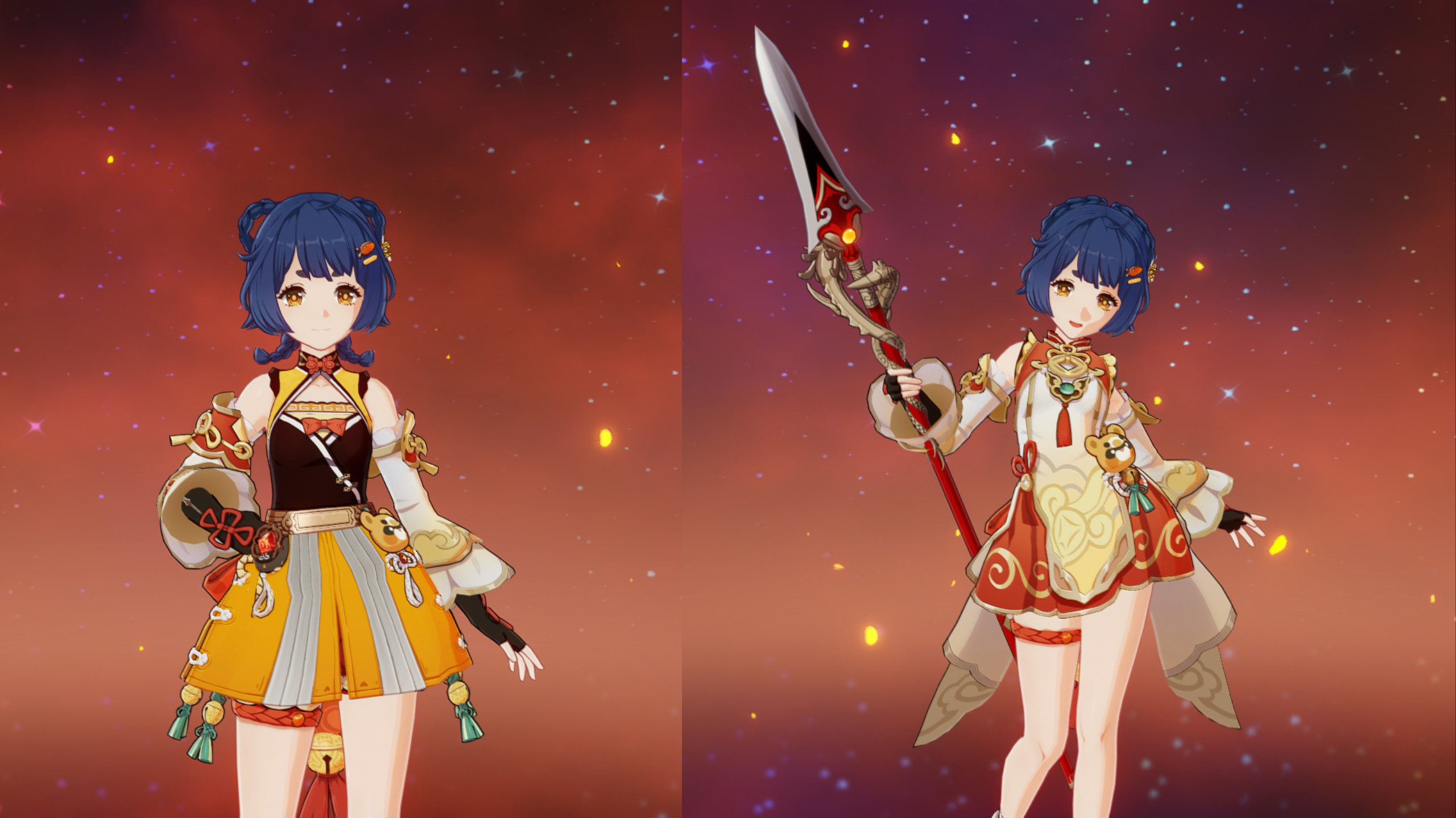 Xiangling Expanded Wardrobe Mod for Genshin Impact | GI Mods