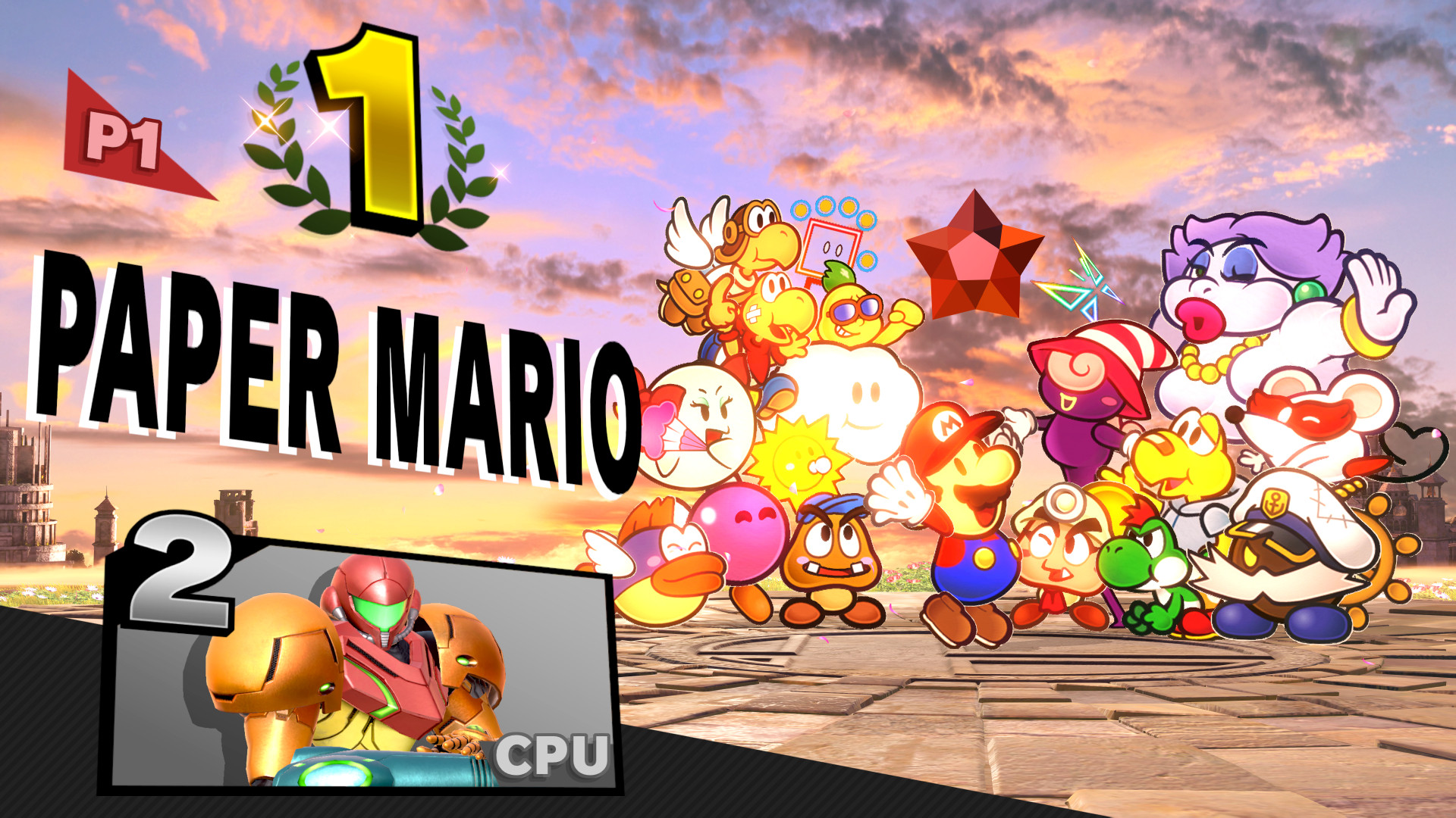 Paper Mario Moveset Mod for Super Smash Bros. Ultimate | SSBU Mods