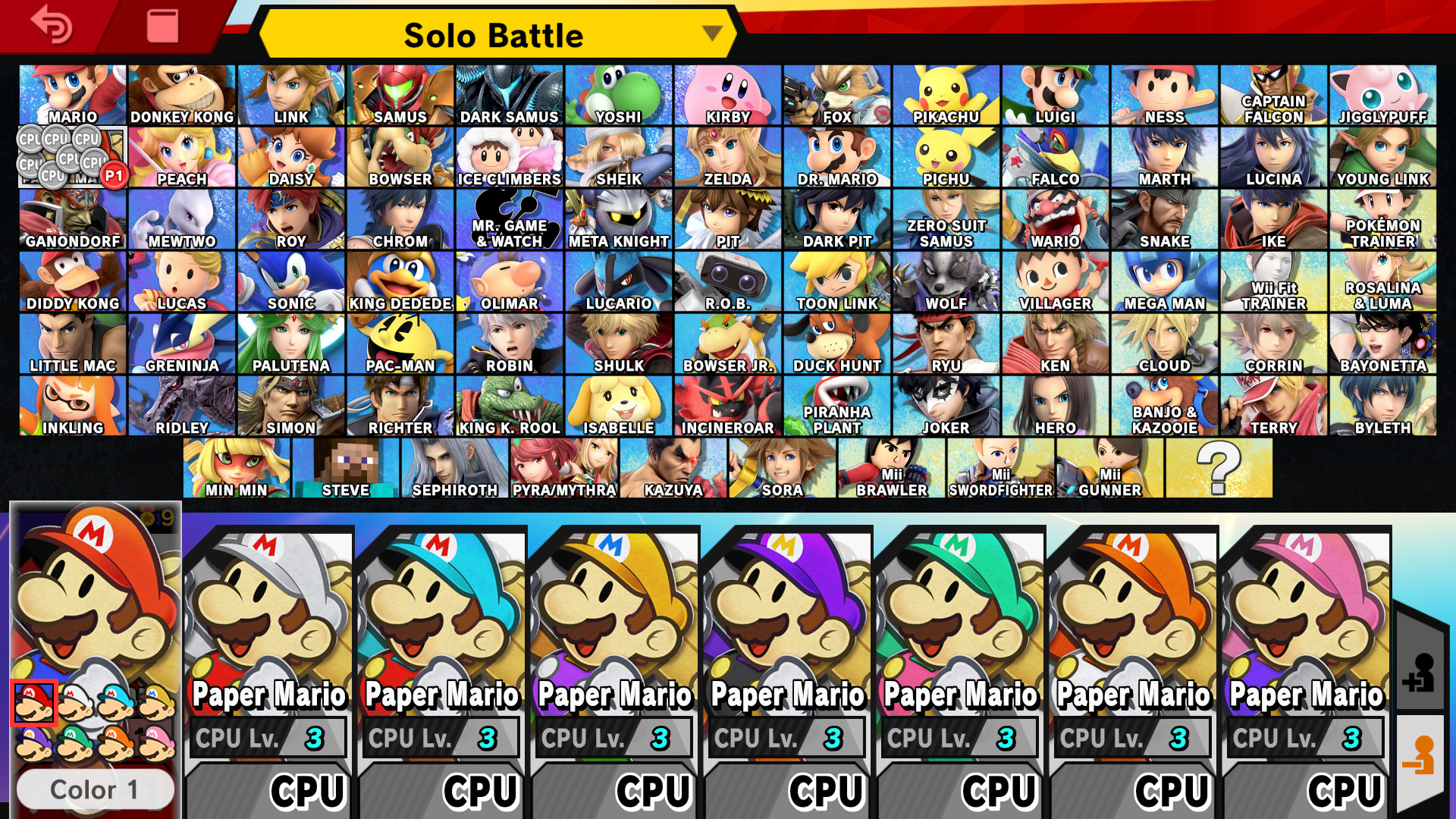 Paper Mario Moveset Mod for Super Smash Bros. Ultimate | SSBU Mods