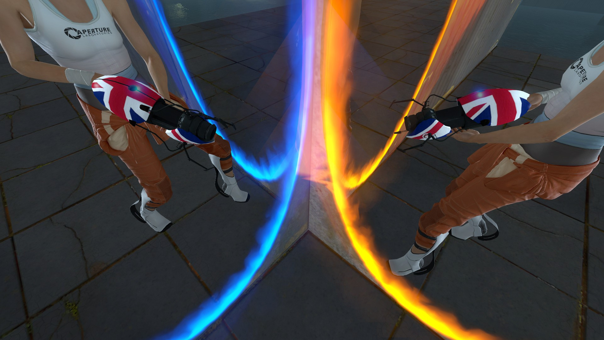 British Flag Portal Gun, Turrets & More Mod for Portal 2 | P2 Mods