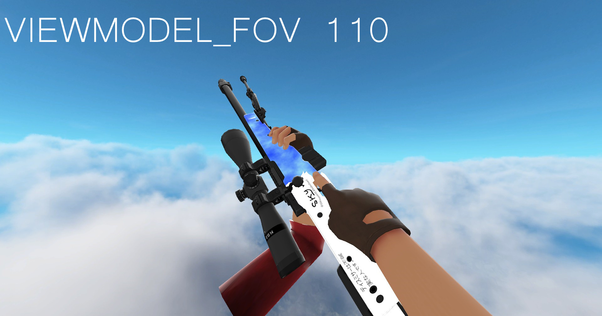 Anime-style Sky Redux Skin for AWPer Hand Mod for Team Fortress 2 | TF2 ...